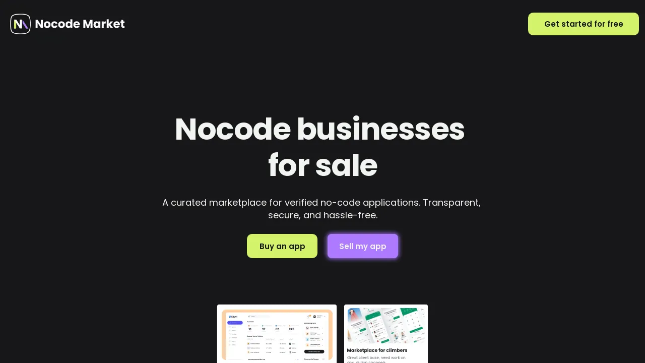 Nocode Market - BestofAI